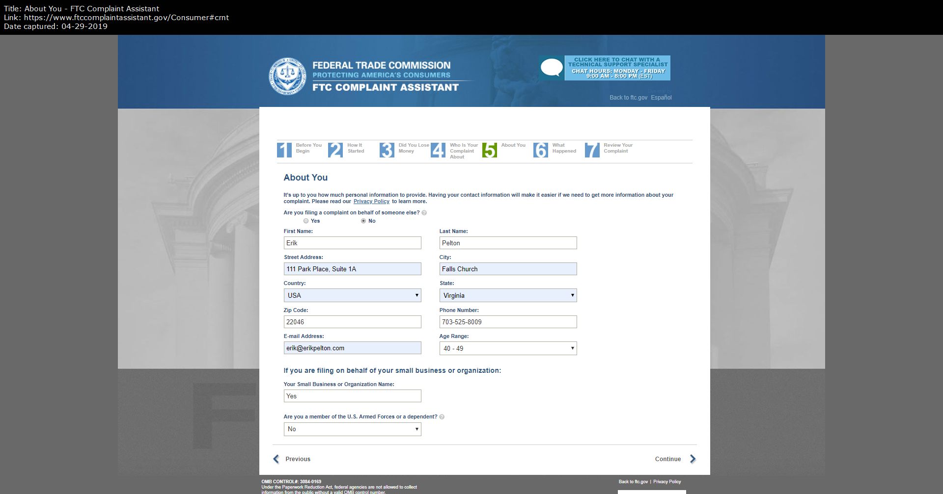 How to report trademark scam mail to the FTC | Erik M Pelton ...