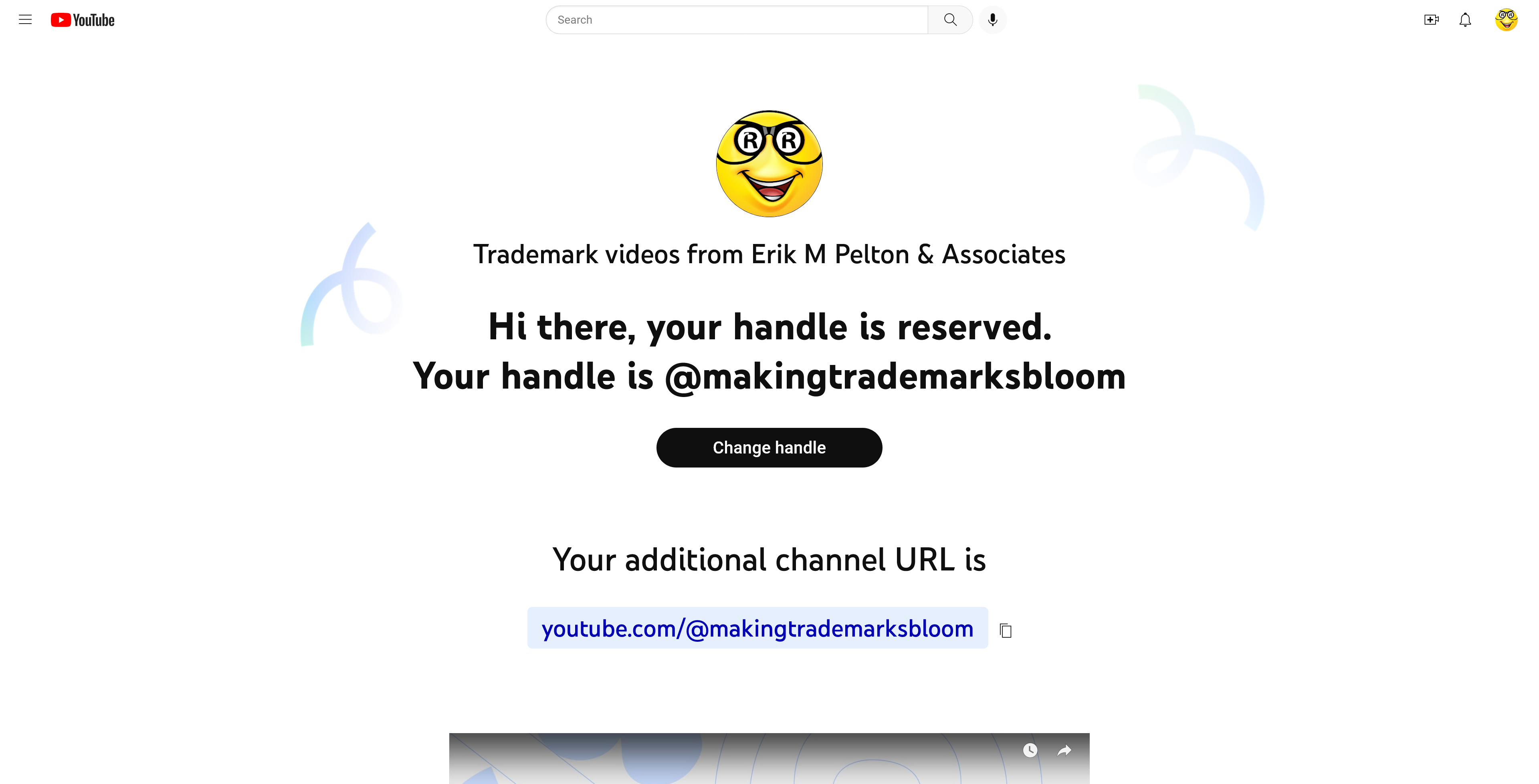 New tool for brand protection: YouTube Handle | Erik M Pelton ...